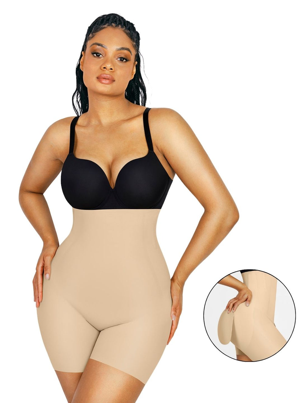 Ultra High Waisted BBL Shorts | Buy Online at HeyShape