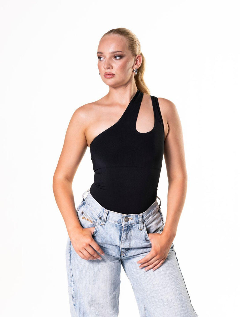 One Shoulder Shapewear Bodysuit | HeyShape