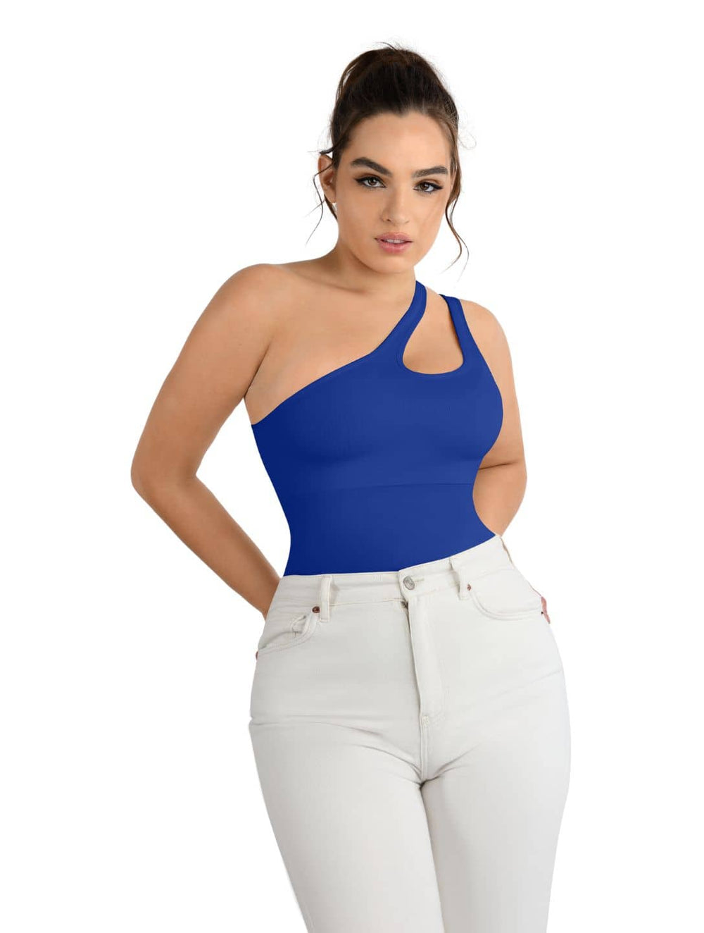 One Shoulder Shapewear Bodysuit | HeyShape