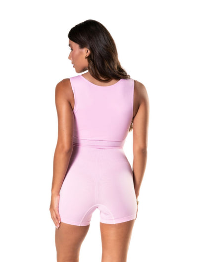 Square Neck Shapewear Jumpsuit | HeyShape